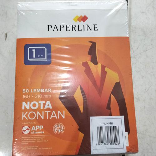 Jual Nota Kontan Besar 1 Ply Paperline isi 10 Buku - Jakarta Barat ...