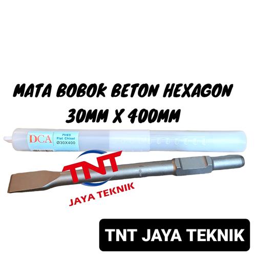 Jual MATA BOR BOBOK BETON PH65 30MM / MATABOR CHISEL BOBOK BETON FLAT ...