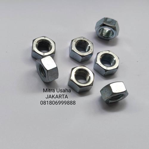 Jual Mur m12 p1,5 k19 pth / Nut Galvanis / Drat 1.5 / ulir 1.5 / Mur ...