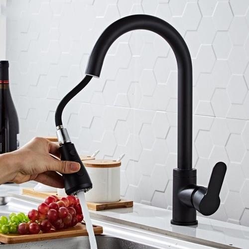 Jual kran sink mixer tarik sus 304 / kran sink tarik panas dingin ...