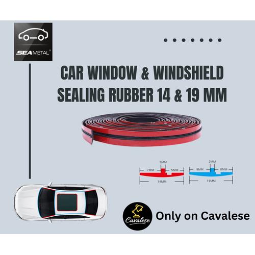 Jual Rubber Car Window & Windshield Seals Strips - Karet celah kaca ...