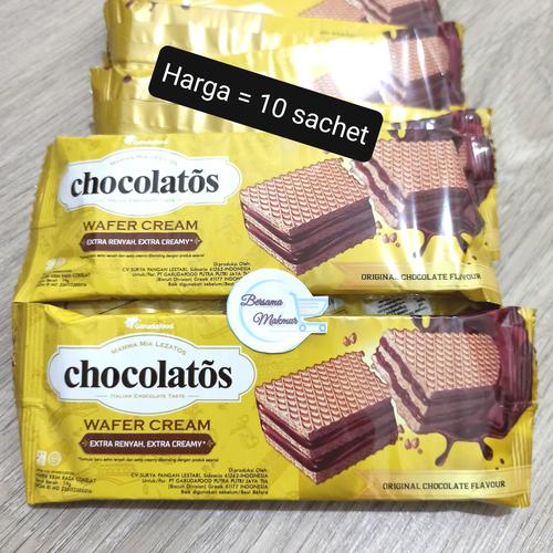 Jual Chocolatos Wafer Cream (1 pack isi 10 sachet) - Kota Palembang ...