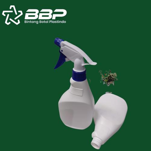 Jual Botol kispray 500 ml HDPE Natural / botol kispray spray slim 500 ...