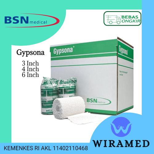 Jual Pembalut Patah Tulang Gypsona 3 inch, 4 inch, 6 inch Gypsona BSN ...
