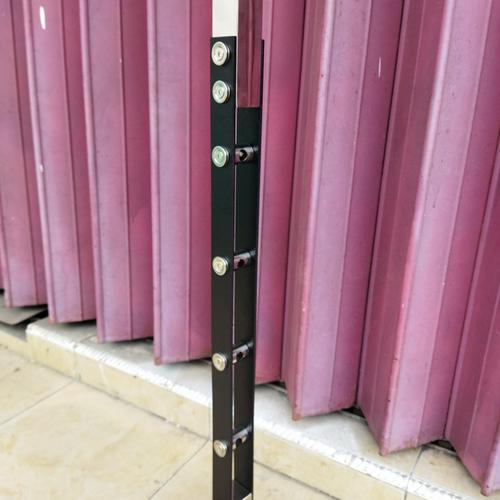 Jual tiang railing dobel plat besi powder coating - Kab. Sidoarjo ...