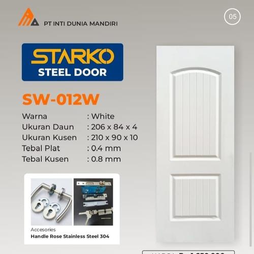 Jual Pintu Baja STARKO SW- 012W dan BW 210 x 90 x 10 - BLACK WALNUT - Kab. Tangerang ...