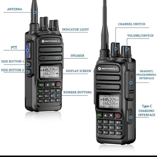 Jual HT MOTOROLA HX 370S DUAL BAND VHF 136-174 UHF 400-520 RADIO 2 ARAH ...