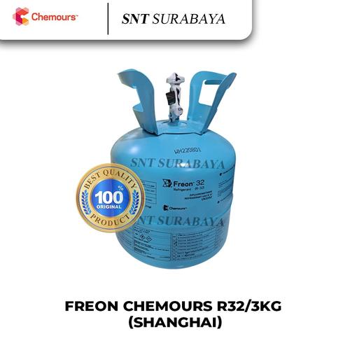 Jual FREON CHEMOURS R32 SHANGHAI 3KG - Chemours R32 3KG - FREON ...