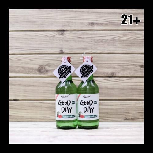 Promo Paket 2 Soju Good Day Watermelon 360ml - INDOALKOHOL Original 100 ...