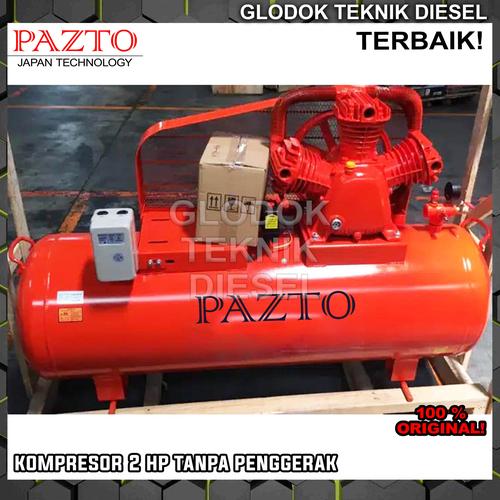 Jual PAZTO Kompresor Angin 2 HP + Dinamo Motor Tembaga Compressor ...
