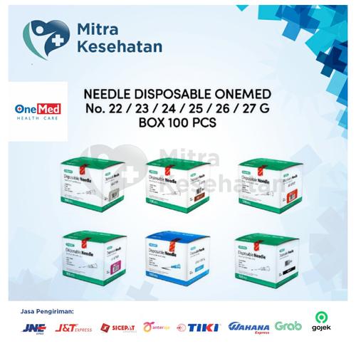 Jual Onemed needle/Jarum Onemed 23G/25G - 23G - Jakarta Timur ...