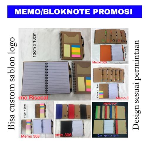 Jual Memo Daur Ulang / Bloknote/Buku Agenda Promosi - 08 - Jakarta Utara - MUGHNI PROMOSINDO ...