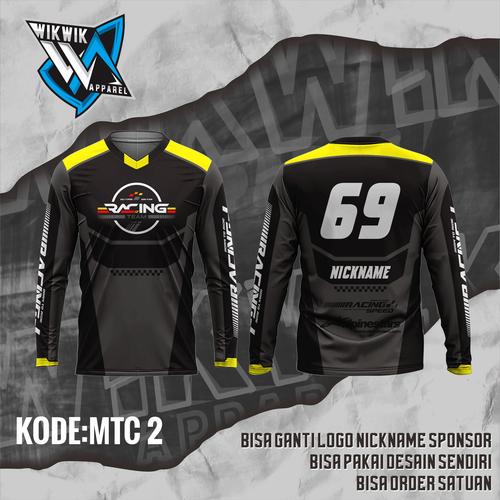 Jual KAOS BAJU JERSEY MOTOR CROSS TRAIL CUSTOM FULL PRINT SUBLIM ORI ...