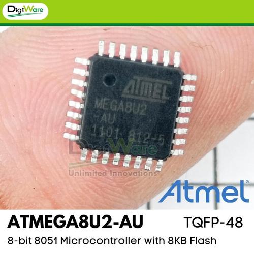 Jual ATMEGA8U2-AU ATMEGA8U2 MCU AVR 8bit SMD TQFP 48 Pin - Kota ...
