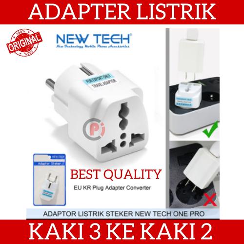 Jual Adapter Colokan Listrik Over Steker Serba Guna Kaki 3 Ke Kaki 2 ...