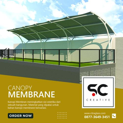 Jual Kanopi membran | Canopy membrane carport & rooftop - Jakarta Selatan - Sumber Canopy ...