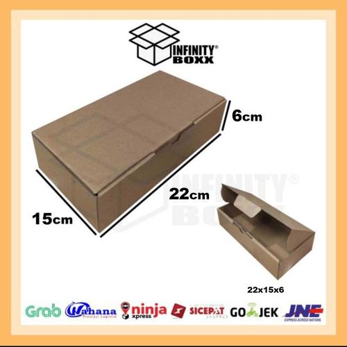 Jual kotak kardus pizza box die cut ukuran 22x15x6 cm - Jakarta Barat ...