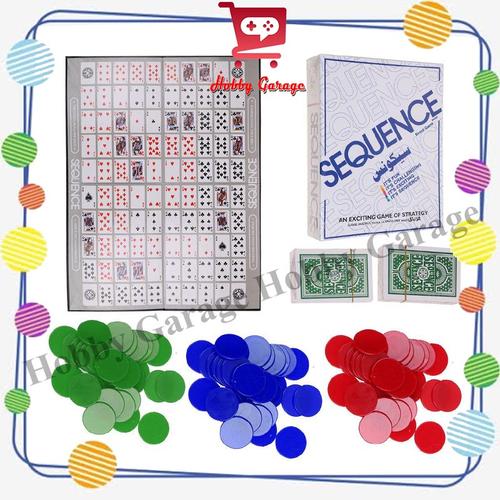 Jual Mainan Board Game Sequence Playing An Exciting Card Games of Strategy - Polos - Jakarta ...