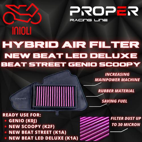 Jual FILTER UDARA PROPER RACING LINE GENIO BEAT DELUXE NEW SCOOPY K0J ...