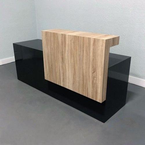 Jual meja resepsionis minimalis hpl custom furniture jakarta - Jakarta ...