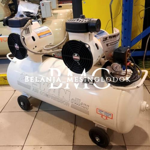 Jual KOMPRESOR SILENT / OILESS COMPRESSOR MEDIS SWAN DR 175-22 Liter ...