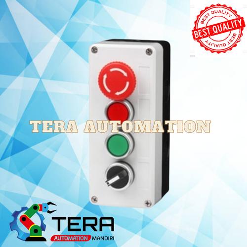 Jual Push Button 4 Lubang Kotak Kontrol Listrik Tombol Tekan READY STOK ...