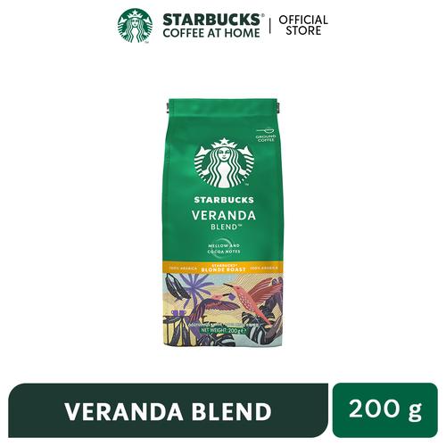 Jual STARBUCKS VERANDA BLEND Blonde Roast Kopi Bubuk Sachet Bag 200g - Kota Tangerang ...