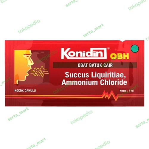 Jual Konidin OBH Sachet 5 x 7ml - Obat Batuk Cair - Jakarta Utara ...