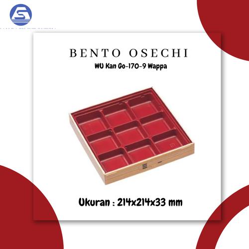 Jual JapanPack/BentoBox/Bento Osechi/Bento Sekat 9/Isi 10 Pcs - Kota ...