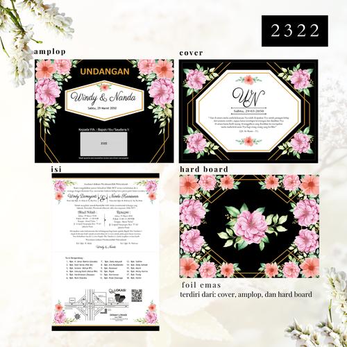 Jual Blangko Undangan Pernikahan ERA BARU / ERBA 2322 SET Hard Cover ...