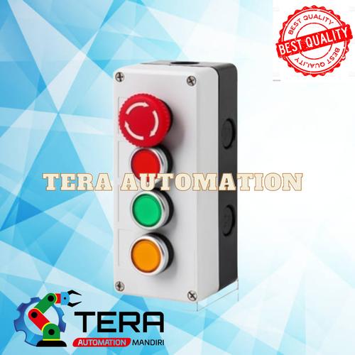Jual Push Button 4 Lubang Kotak Kontrol Listrik Tombol READY STOK ...