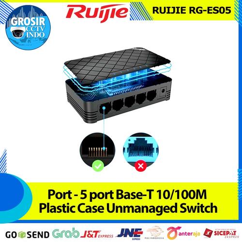 Jual RUIJIE 5port Desktop Switch gci - RG-ES05 - Kota Surabaya ...
