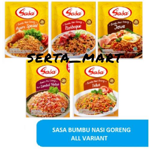 Jual Sasa Bumbu Nasi Goreng 20gr - Bumbu Nasi Goreng Telur / Sambal ...