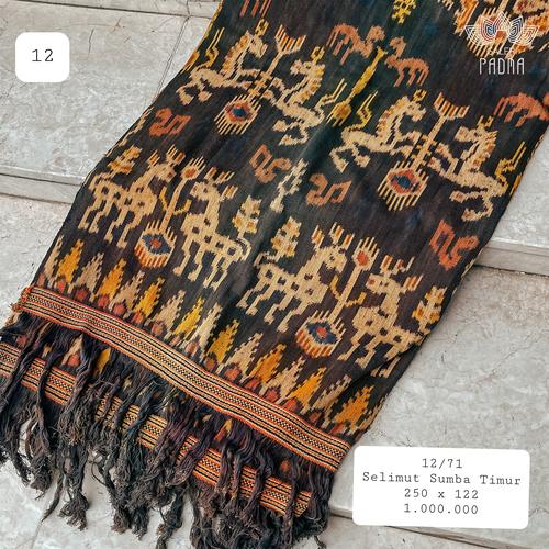 Jual Tenun Selimut Sumba Timur Etnik - Sumba Indigo 2 - Jakarta Selatan ...
