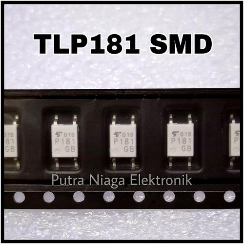 Jual TLP181 SMD / P181 / PC181 Optocoupler 4 pin Opto-Isolator - Kota ...