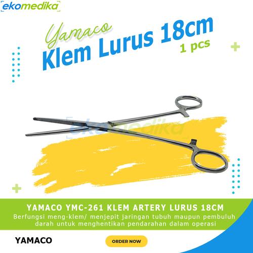 Jual Klem Lurus / Gunting Pean Forceps Str / Klem Artery Lurus 16 20 22 ...