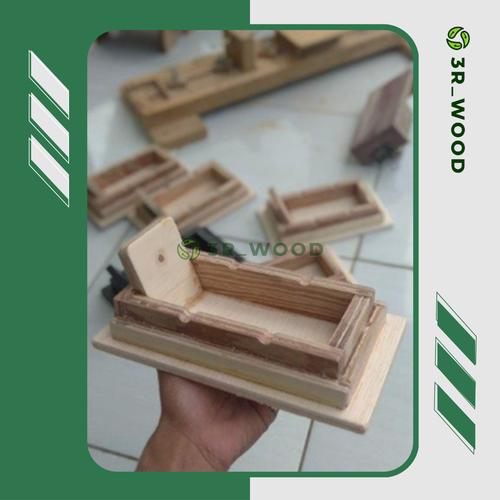 Jual Asbak Rokok Kayu Unik Jati Belanda Estetik/Tempat Putung Rokok ...