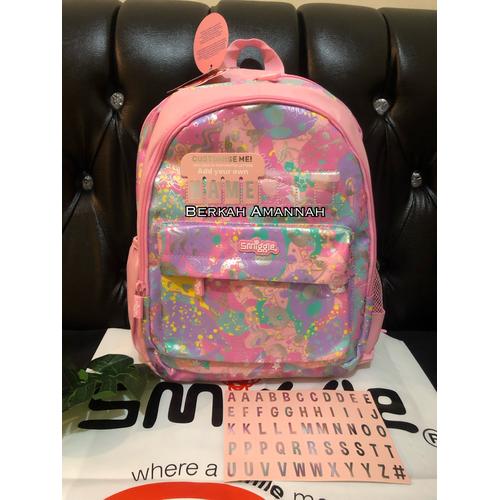 Jual smiggle junior backpack/tas smiggle original - pink girl - Jakarta ...