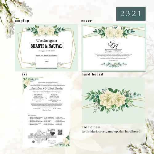 Jual Blangko Undangan Pernikahan ERA BARU / ERBA 2321 SET Hard Cover ...