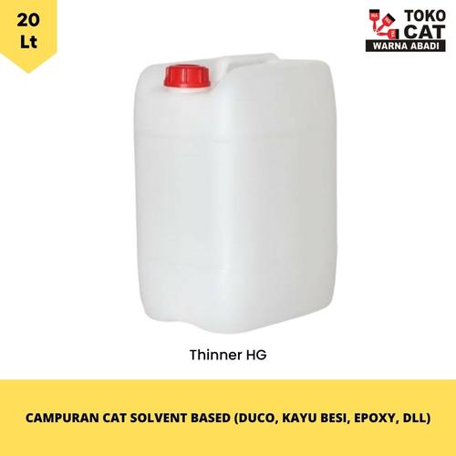 Jual THINNER HG ECERAN 1 JERIGEN - 20 LITER - Jakarta Barat - Toko Cat ...