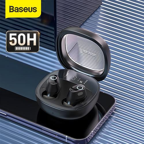 Promo BASEUS WM02 PLUS TWS HEADSET BLUETOOTH EARPHONE MINI EARBUDS ...