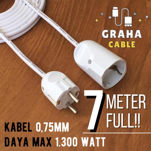Jual Sambungan Kabel Listrik (Extension) 7 Meter BROCO - Jakarta Timur ...