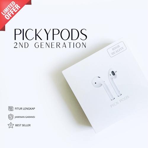 Jual Headset Pods 2nd Generasi dengan wireless charging case ...