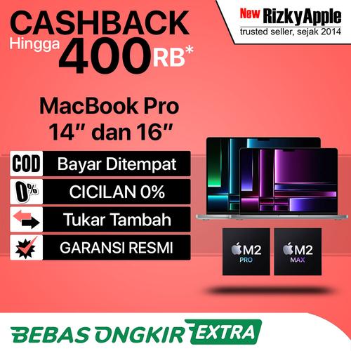 Jual Macbook Pro M2 Pro Max 2023 1TB 512GB SSD 16" & 14" Inch RAM 32GB ...