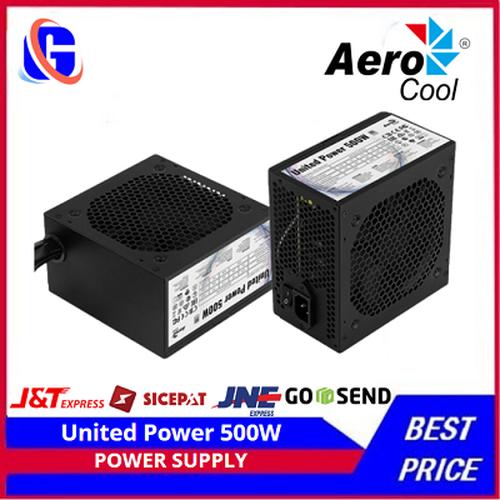 Jual Aerocool United Power 500W - 500 Watt 80 PLUS White Gaming PSU - Kota Bandung - Gatecom ...