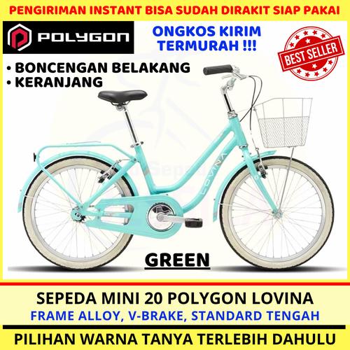 Jual Sepeda Mini City Bike 20 inch Polygon Lovina Sepeda Keranjang ...