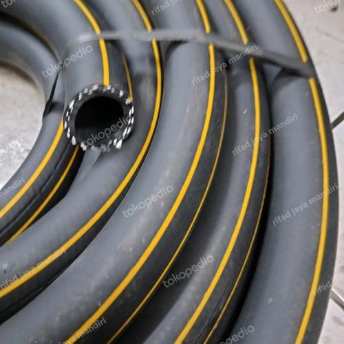 Jual rubber hose alfagoma 1 inch compressed air 20 bar panjang 1 meter ...