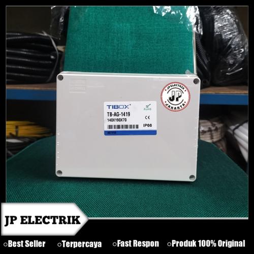 Jual Tibox Junction Box Plastik ABS 140x190x70/Tibox TB-AG-1419 IP66 ...