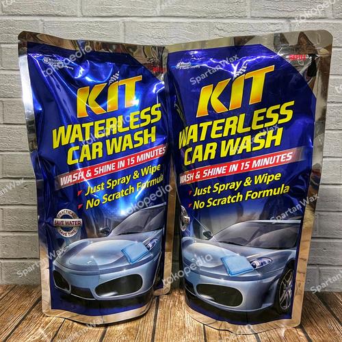 Jual kit waterless car wash 500 ml refill/shampo cuci mobil motor tanpa ...