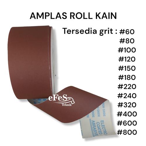 Jual Amplas meteran - Amplas roll harga per 1 meter - Amplas kain ...